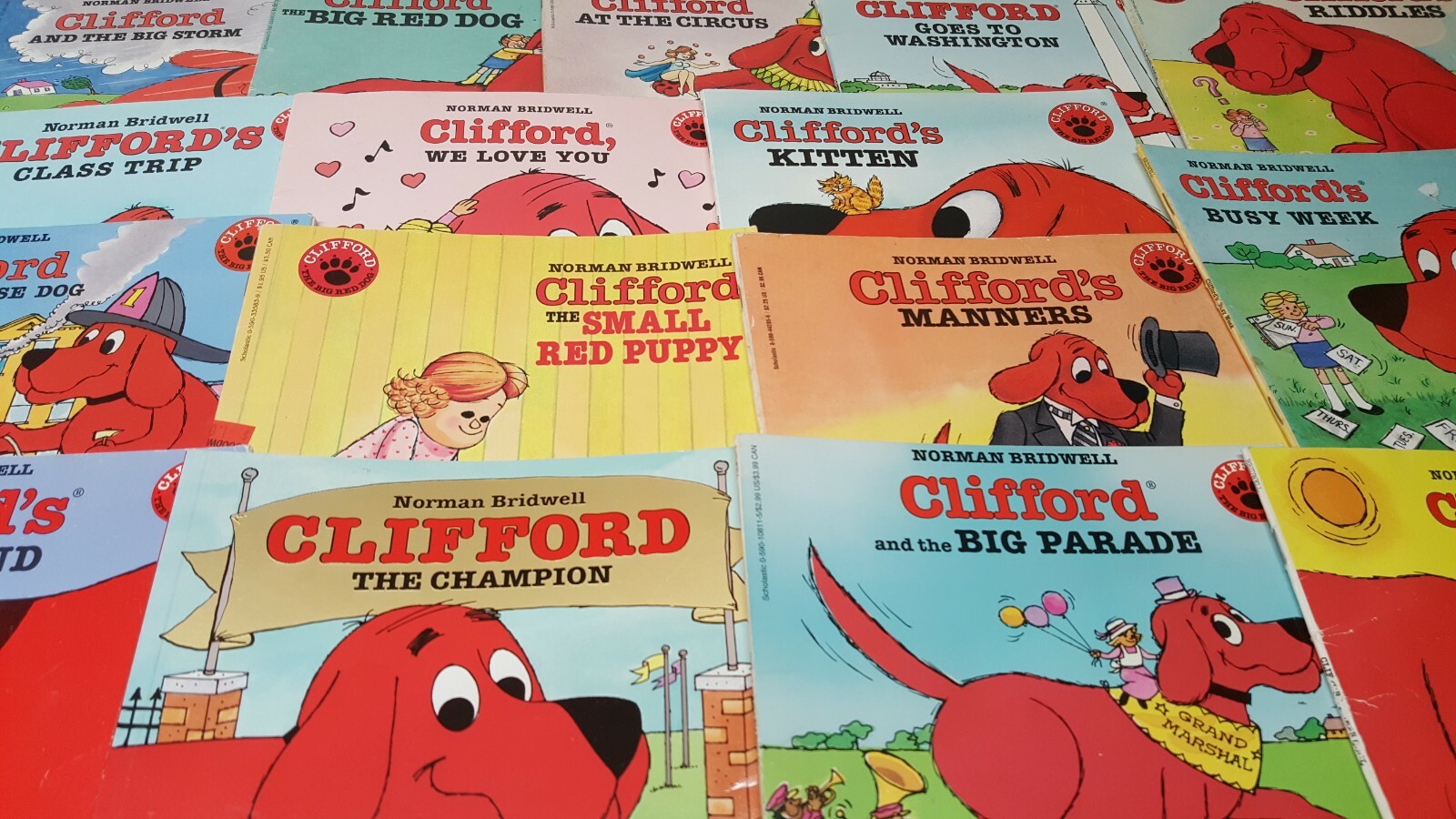 Lot of 10 The Clifford's Classic Storybook Random Kids Picture Random ...