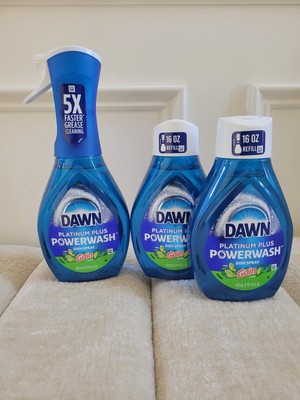 Dawn Platinum Powerwash Dish Spray Refill, Gain Scent - Value Pack | eBay