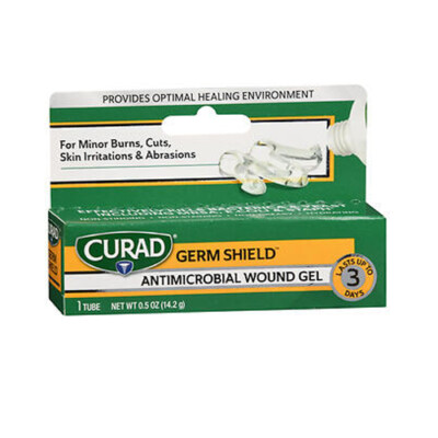 Germ Shield Antimicrobial Wound Gel 0.5 Oz By Curad | eBay