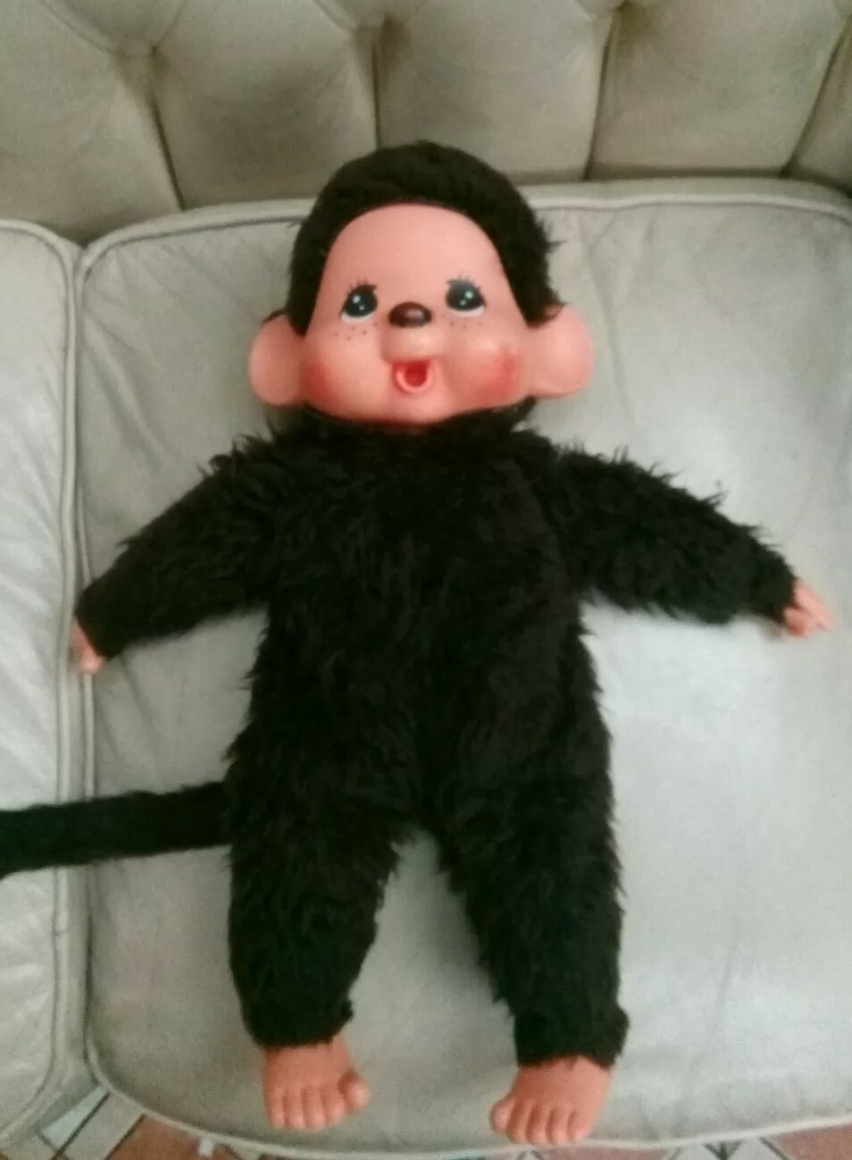 Grande xl Peluche monchichi vintage raro big size monchicchi moncicci ...