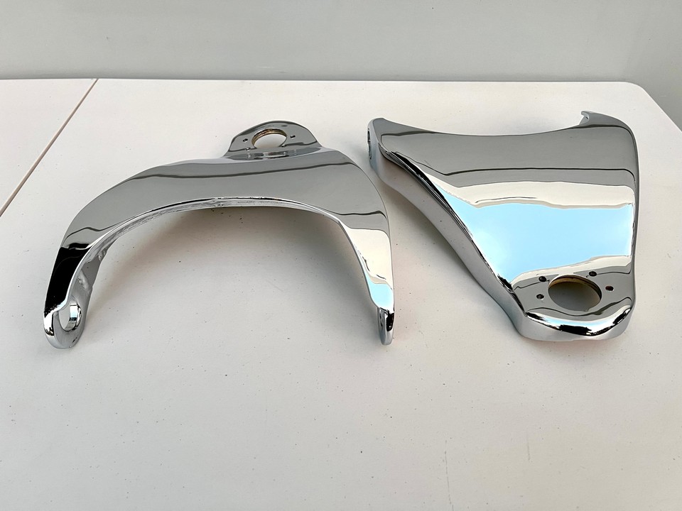 1958-1964 CHEVY IMPALA UPPER CONTROL ARMS 1.5EXTEND REINFORCED CHROME ...