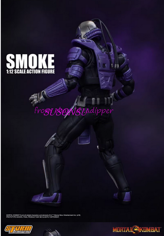 Storm Toys 1/12 Mortal Kombat Smoke Action Figure In Stock | eBay