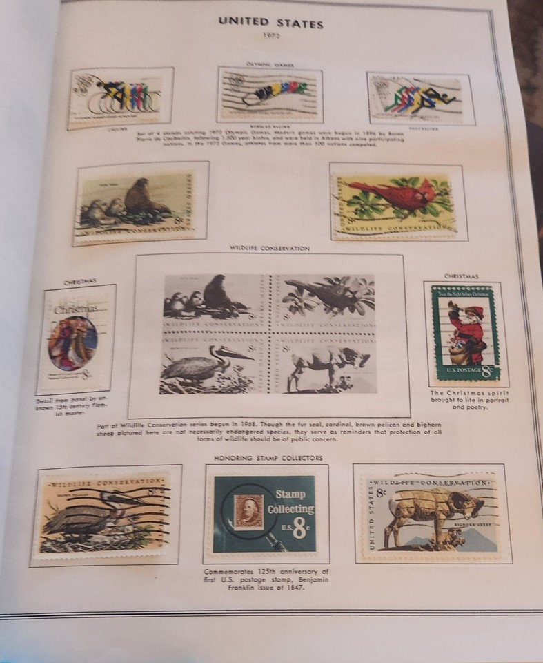 United States Stamp Collection Stamps from late 1800's through 1994-95 ...