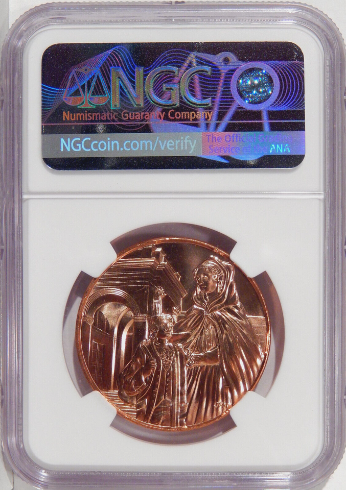 2007 ABIGAIL ADAMS OBV MULED ADAMS REV NGC MS 66 RED ~ RARE MULE ERROR ...