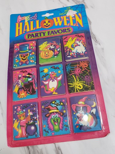 Vintage Lisa Frank Halloween Mini Notebook Party Favors | eBay