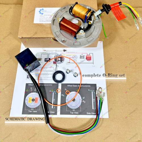 Electronic Ignition CDI Conversion Kit Fit For Honda CT70 CT70H XL70 ...