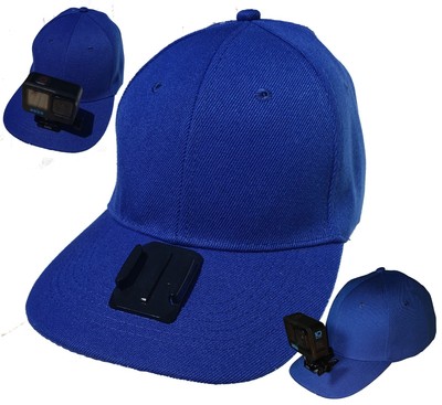 BLUE Go-Hat, Action Camera Hat Mount, fits all GoPro cameras, record ...