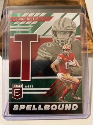 2023 Panini Donruss Elite Spellbound “T” Green #SB-GK3 George Kittle ...