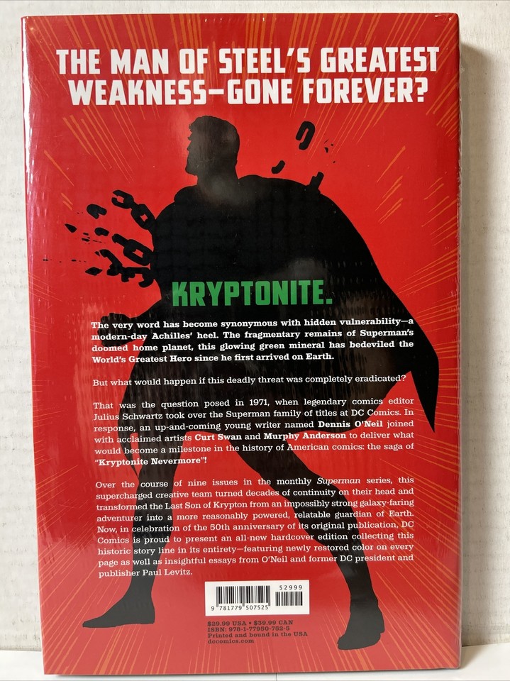Superman: Kryptonite Nevermore (DC Comics 2020 March 2021) Sealed HC ...