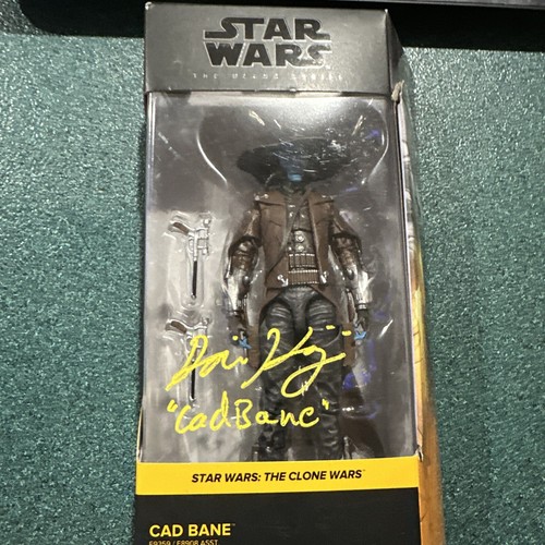 Dorian Kingi Signed Autographed Cad Bane Star Wars Figure RARE Boba ...