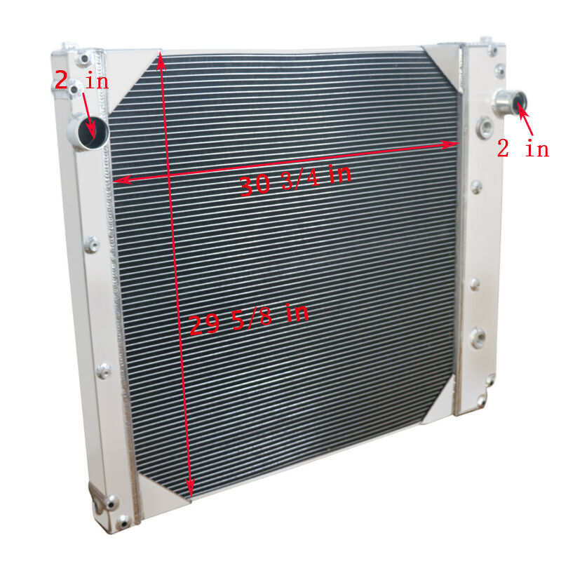 3 Row Aluminum Radiator Fit 2008-2014 Freightliner Business Class M2 ...