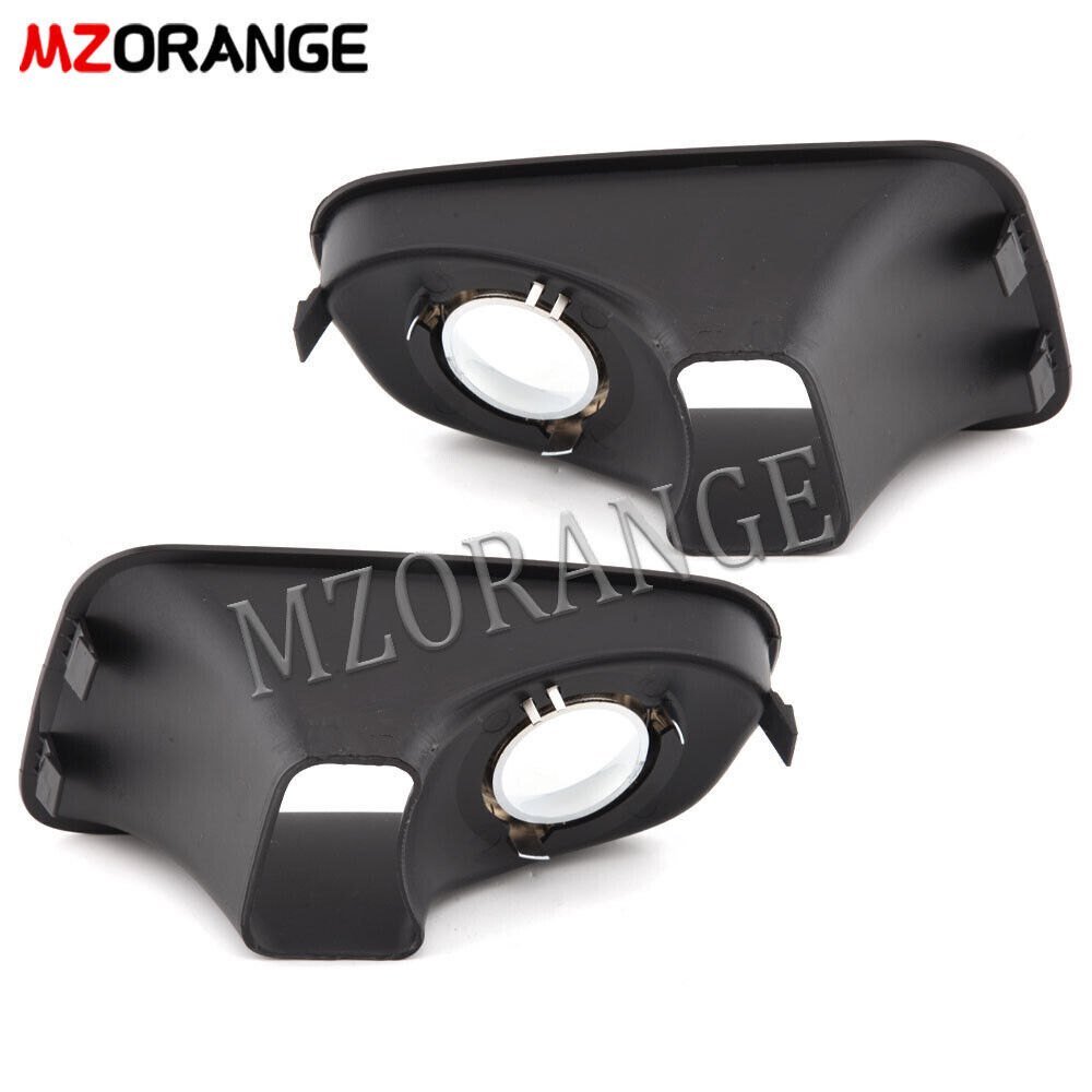 PAIR Front Bumper Fog Light Bezel Cover Grill For Dodge Charger SRT-8 ...