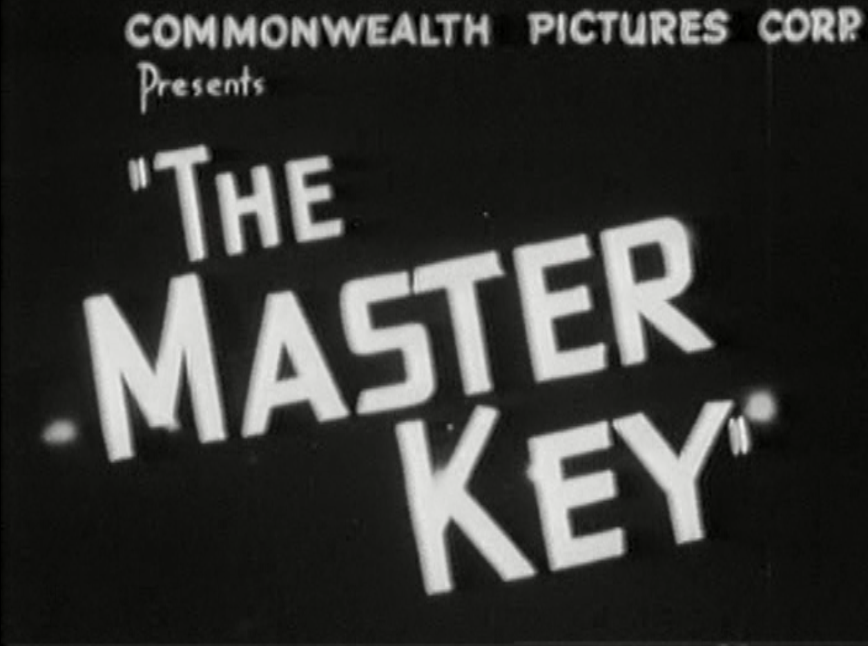 THE MASTER KEY (1945) Classic Cliffhanger Serial on 2 discs | eBay