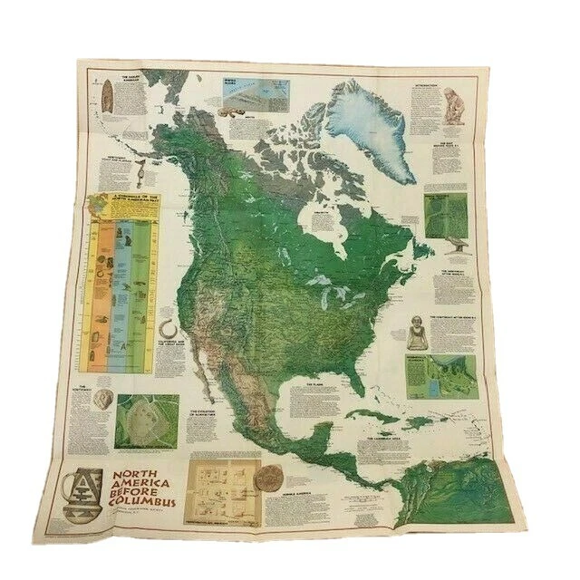 Map Of America Before Columbus