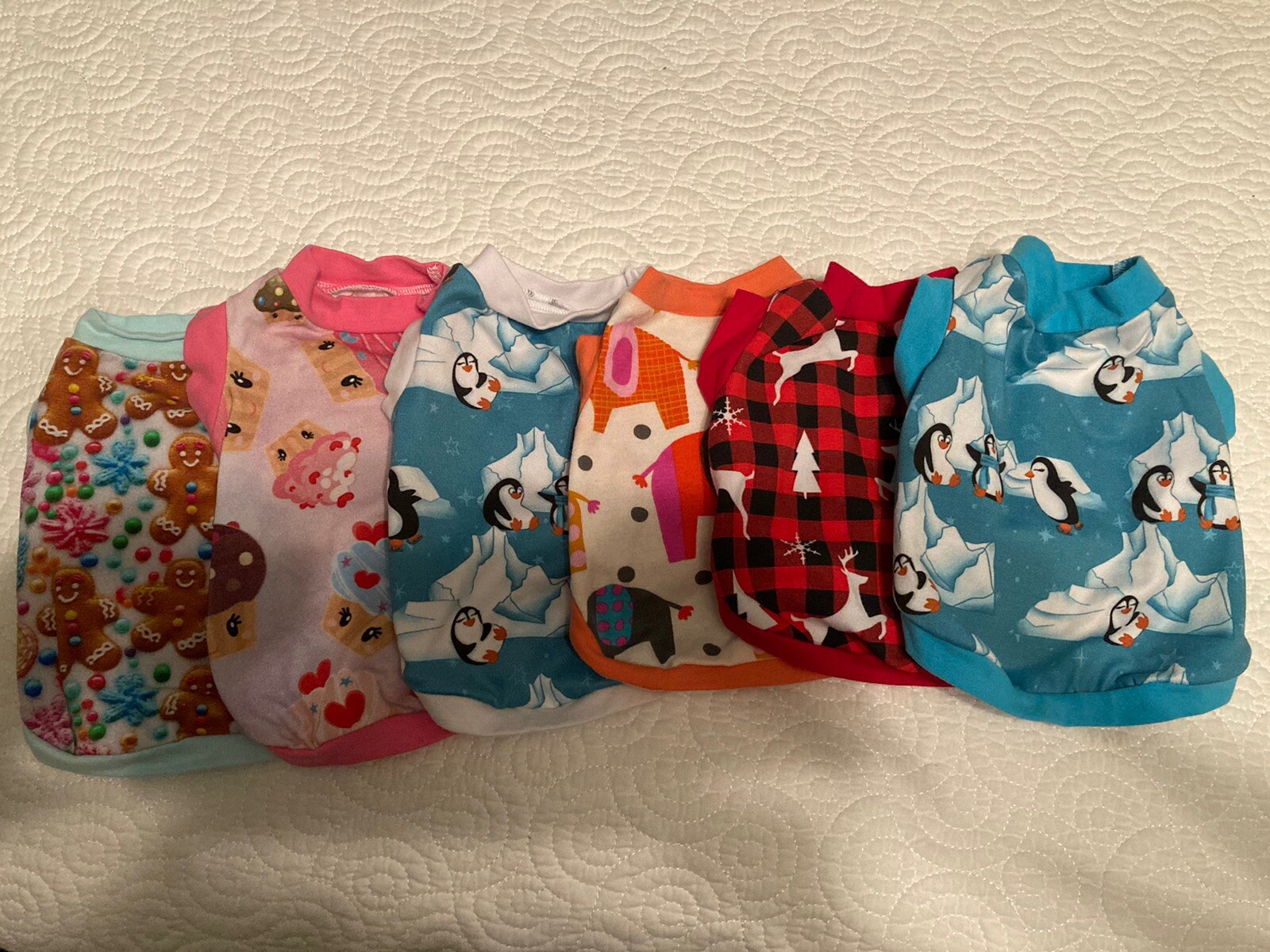 Lot Of 5 Small/Extra Small Dog T-shirts | eBay