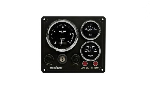 Vetus Engine Marine Instrument Panel Pre Wired -USA Made | eBay