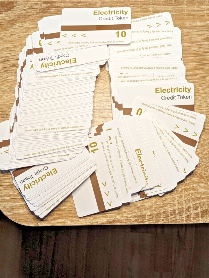 Electricity AM.PY CODE A Electric Meter Cards BULK DISCOUNT | eBay UK