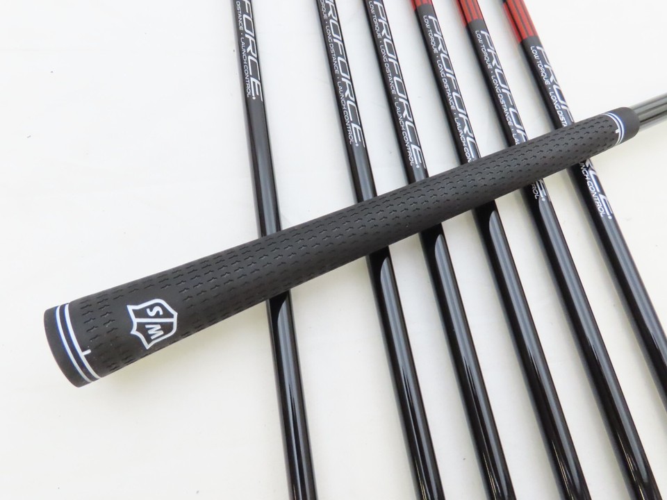 New Wilson Staff D250 Combo Iron Set 4H-PW UST Proforce Senior Flex ...