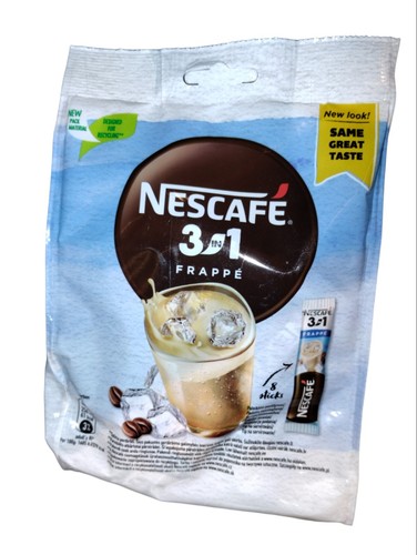 NESCAFE Frappe 3 in 1 Instant Coffee Drink 104 sticks x 16g 58oz | eBay