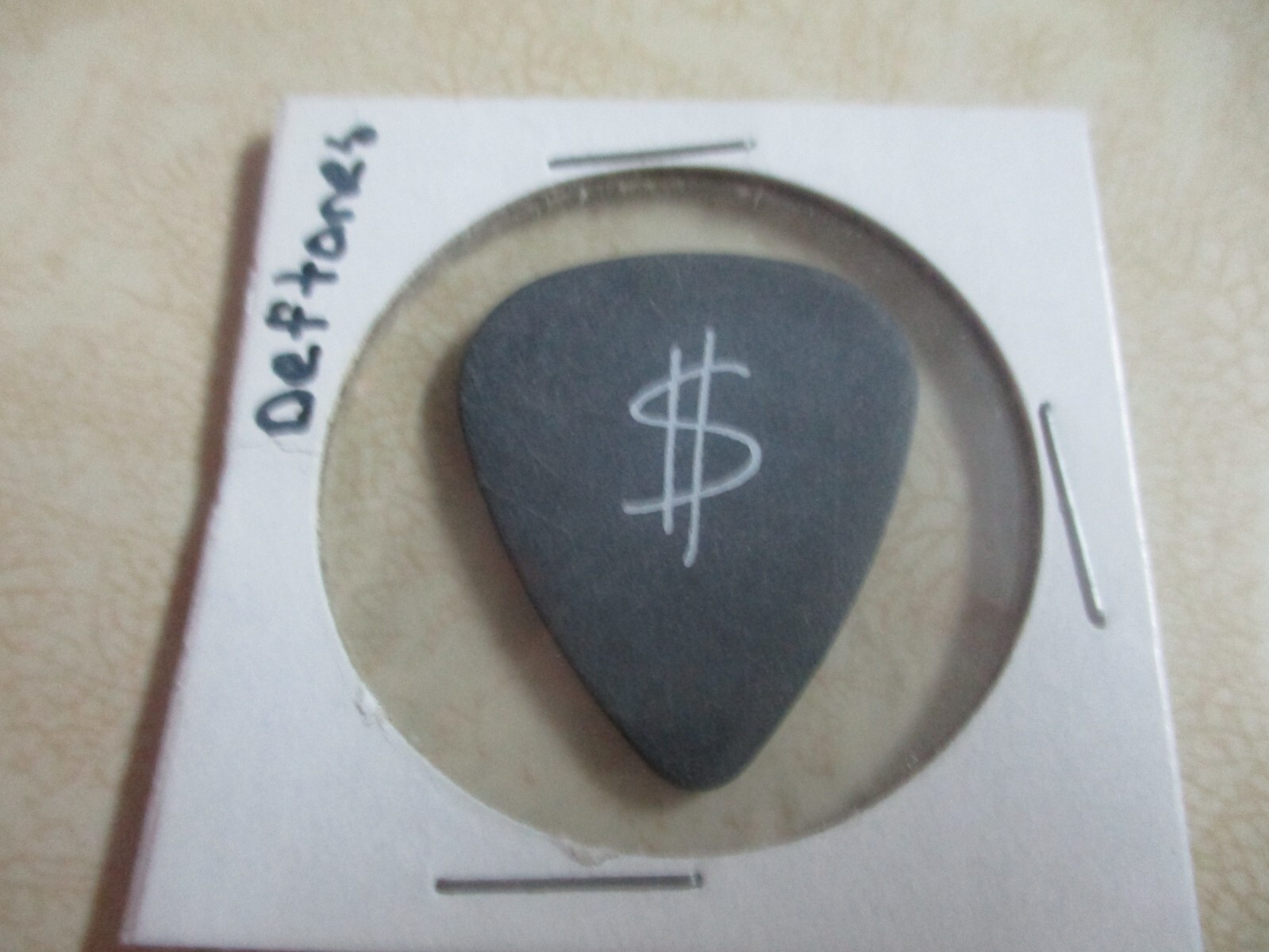 DEFTONES Money Sign Guitar Pick | eBay