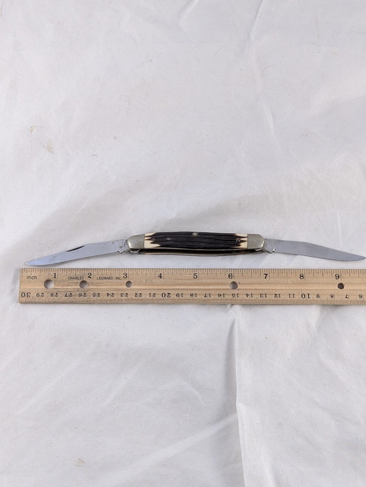 Rare VINTAGE Queen Steel #66 Muskrat Folding Pocket Knife Made In USA ...