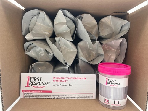 24 FIRST RESPONSE EASY CUP PREGNANCY TESTS EXP 07/26 INDIVIDUALLY ...