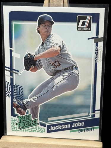 Jackson Jobe #75 (RC) - 2023 Panini Donruss - Rated Prospect | eBay
