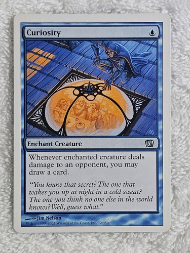 MTG Curiosity #72 8th Edition (8ED) Magic the Gathering Card U Near ...