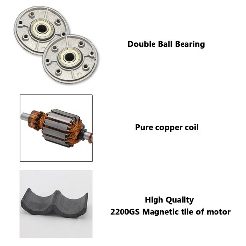 60mm Micro DC 12V/24V 36W High-speed Silent Motors 2000/3000/4000 ...