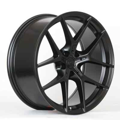 (SET 4) 20" SATIN BLACK STAGGERED WHEELS FITS BMW 5X112 G30 G31 G38 LCI ...