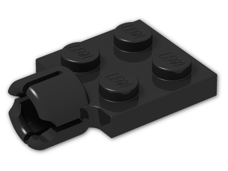 LEGO PLATE MODIFIED 2X2 W/ TOW BALL SOCKET (1 PCS) CHOOSE YOUR COLOR ...