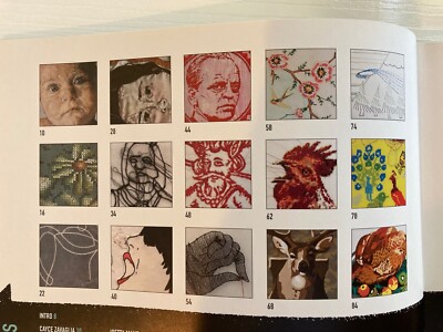 Lark Crafts "Push Stitchery" Book Curated by Jamie Chalmers 30 Thread ...