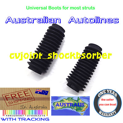 2 Universal Dust Cover Boots for Strut Shock Absorbers | eBay Australia