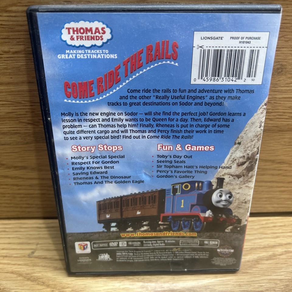 Thomas & Friends: Come Ride the Rails - DVD Thomas the Train ...