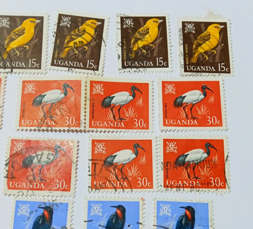 Uganda Stamps Birds Postage Stamp | eBay