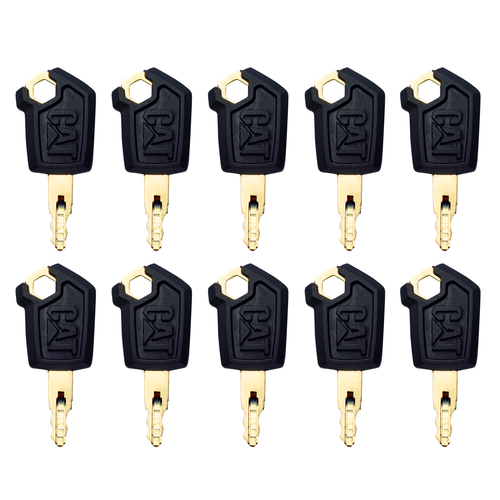 (10) Keys For CAT Key Caterpillar 5P8500 Heavy Equipment Ignition Key ...