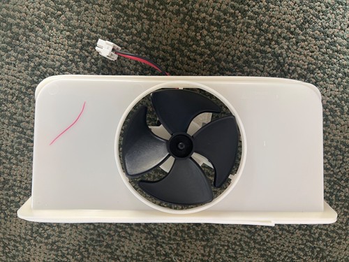 Frigidaire Fridge Evaporator Fan Motor w/Shroud 809069206 5304521331 | eBay