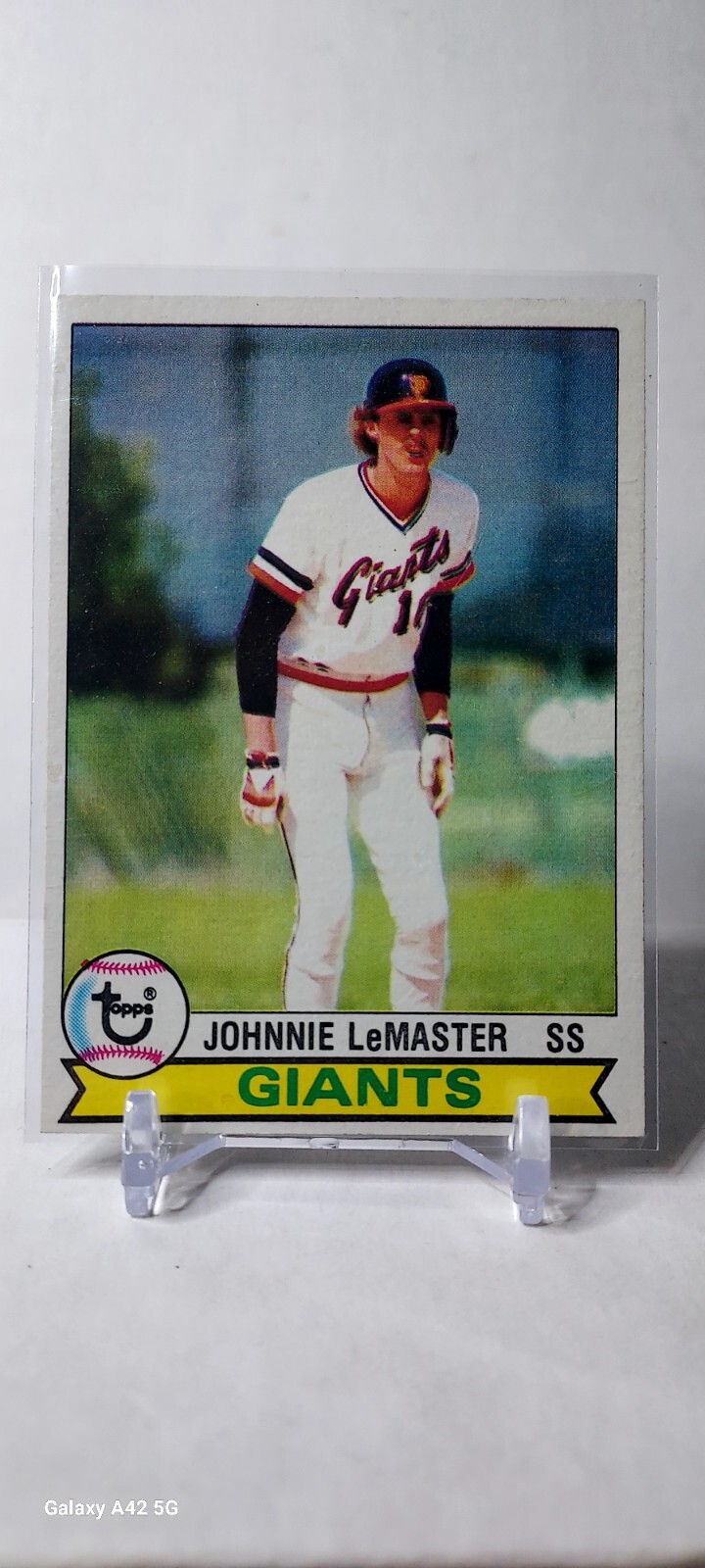 1979 TOPPS BASEBALL SET BREAK 284 JOHNNIE LeMASTER GIANTS | eBay
