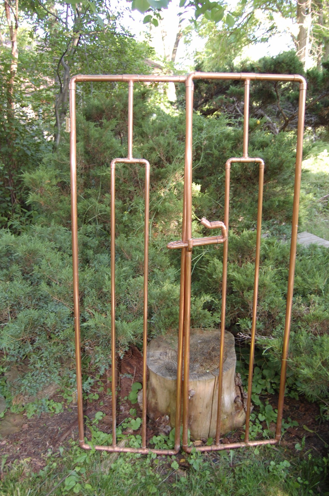 Vintage - Copper Gates- hand made by local artist | eBay