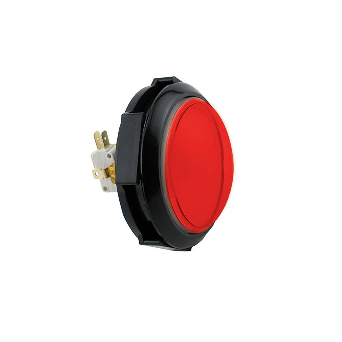 14V Jumbo Round Red Illuminated Push Button with Locking Lampholder | eBay