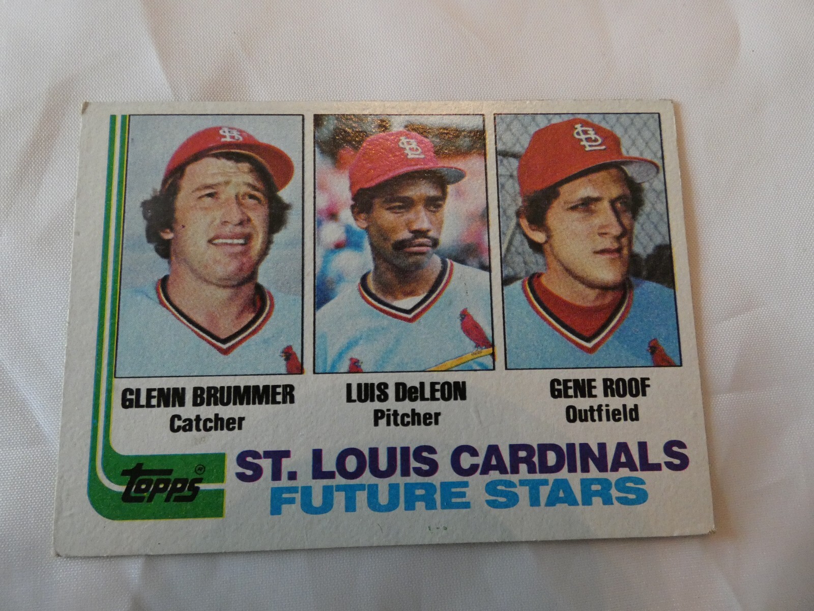 BASEBALL CARD 1982 CARDINALS FUTURE STARS GENE ROOF 561 | eBay