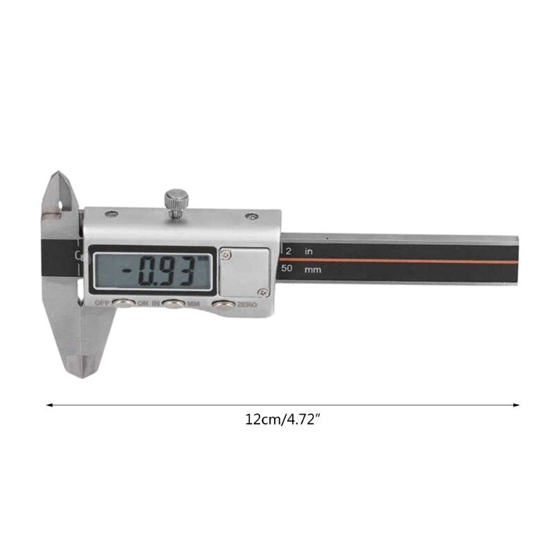 Digital Calipers LCD Display Portable Mini Electronic Measuring Tool ...
