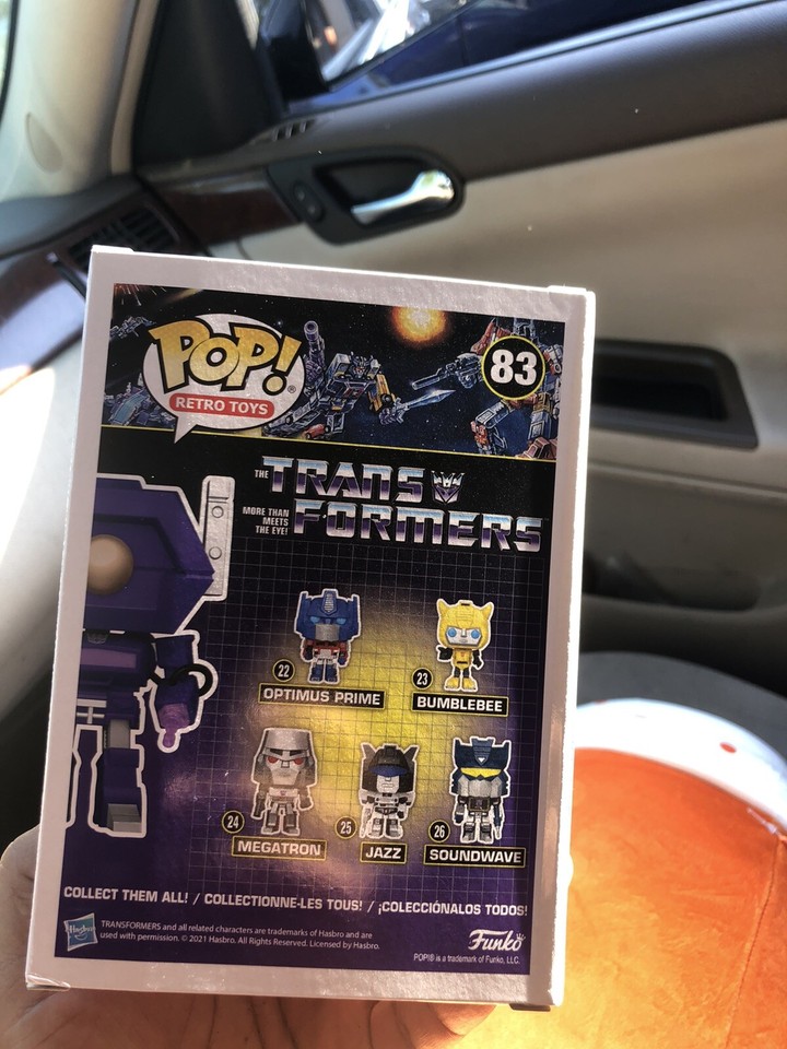 Funko Pop! Transformers Shockwave #83- Limited Edition 2021 - NEW IN ...
