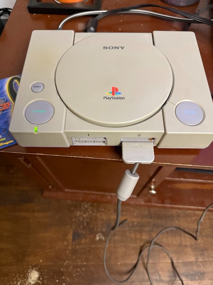 Sony Playstation 1 PS1 Dual Shock Game Console New Excellent Condition ...
