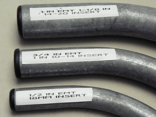 Plastic Plug caps the open end of EMT Tube/AKA Thin wall Electrical ...