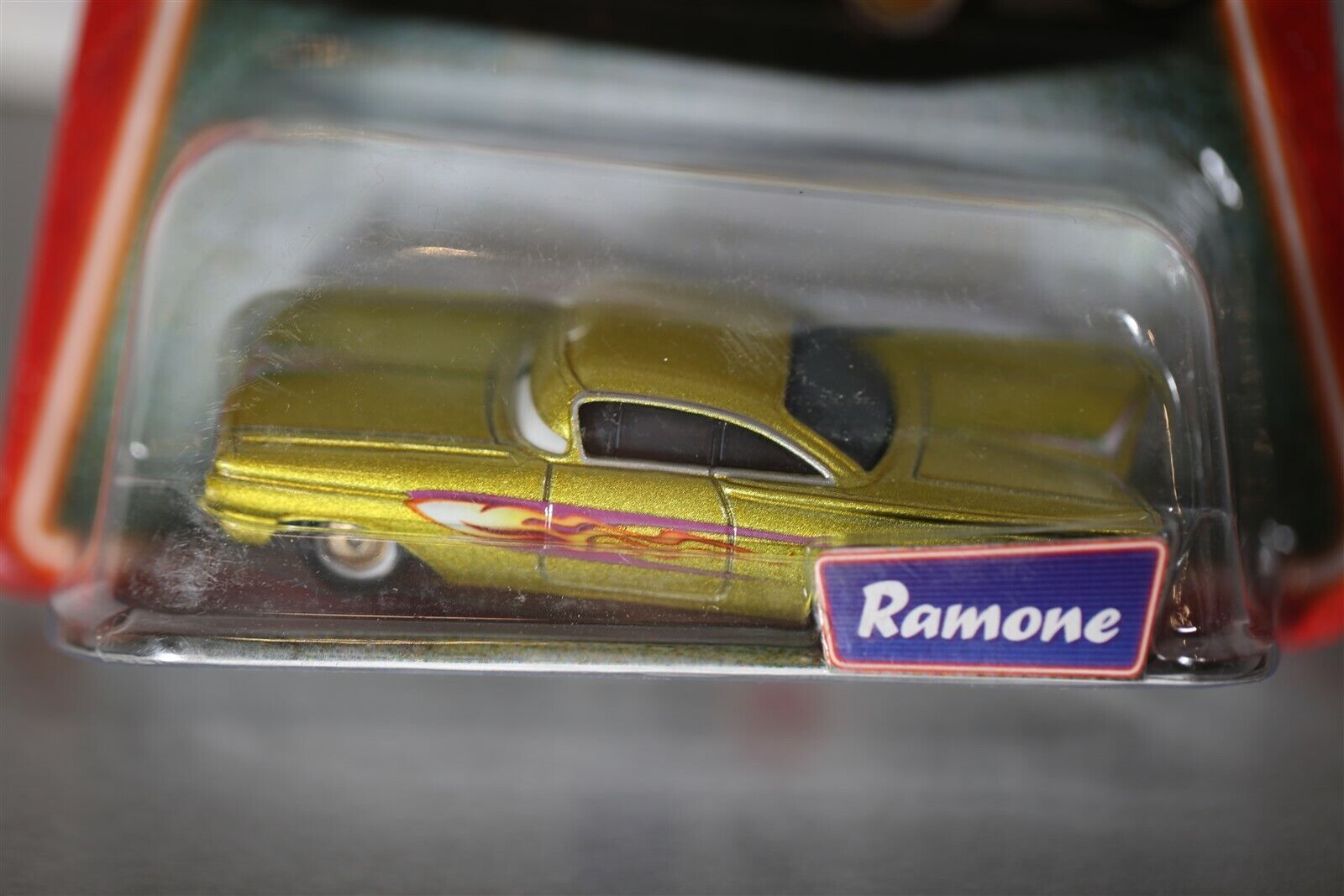 DISNEY PIXAR CARS YELLOW GOLD RAMONE SUPERCHARGED CAR ~ BRAND NEW! RARE ...