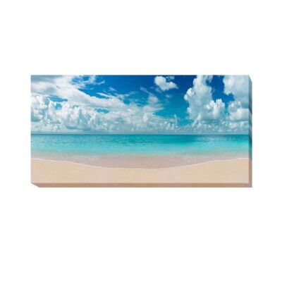 Calm Surf by Doug Cavanah Gallery-Wrapped Canvas Giclee Artwork (12 in ...