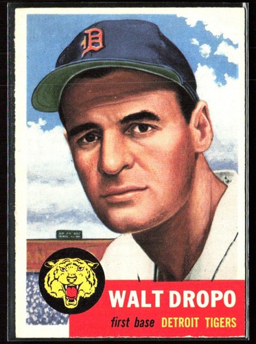 Walt Dropo 1953 Topps G #121 Detroit Tigers | eBay