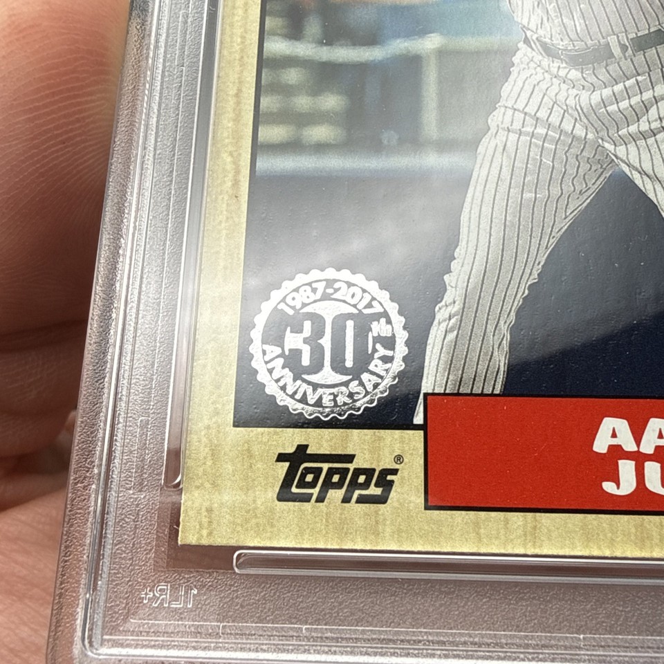 2017 Topps 1987 Topps #87-58 Aaron Judge 1987 Topps (RC) PSA 9 | eBay