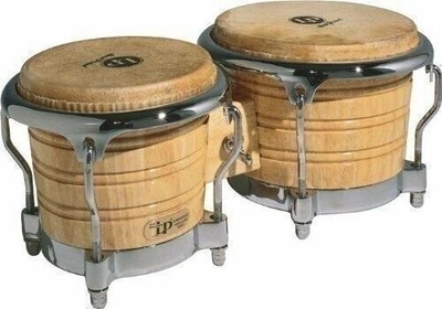 Latin Percussion LP Generation IIÂ Bongos, Natural/Chrome | eBay